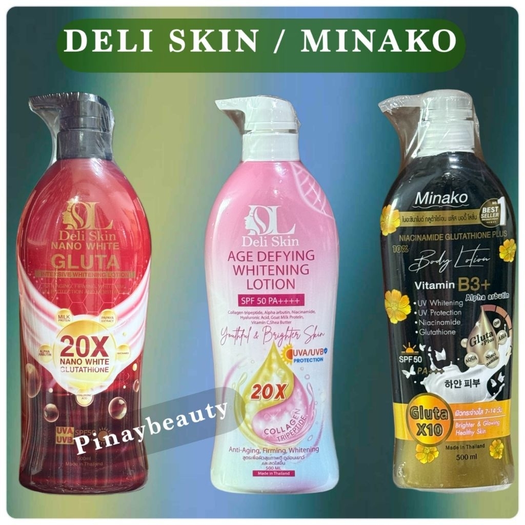 Deli Skin Lotion / Minako Lotion ( Nano / Anti Aging ) | 蝦皮購物
