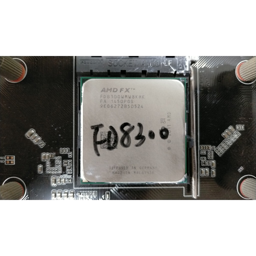 C.AMD CPU-Fx-8300 3.3GHz 八核 8M FD8300WMW8KHK AM3+ 95W 直購價640 | 蝦皮購物