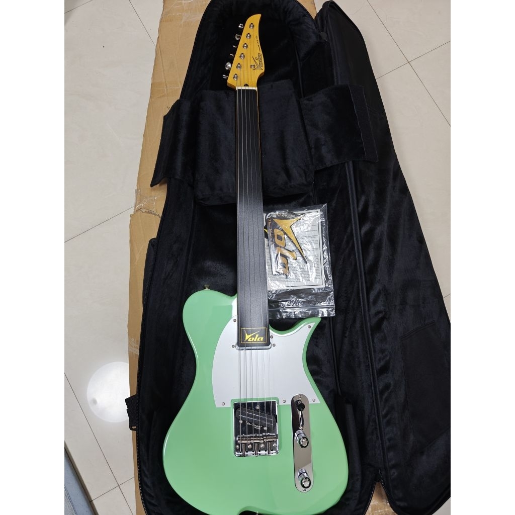 Vola Vasti MC surf green MIJ 日廠 tele telecaster | 蝦皮購物