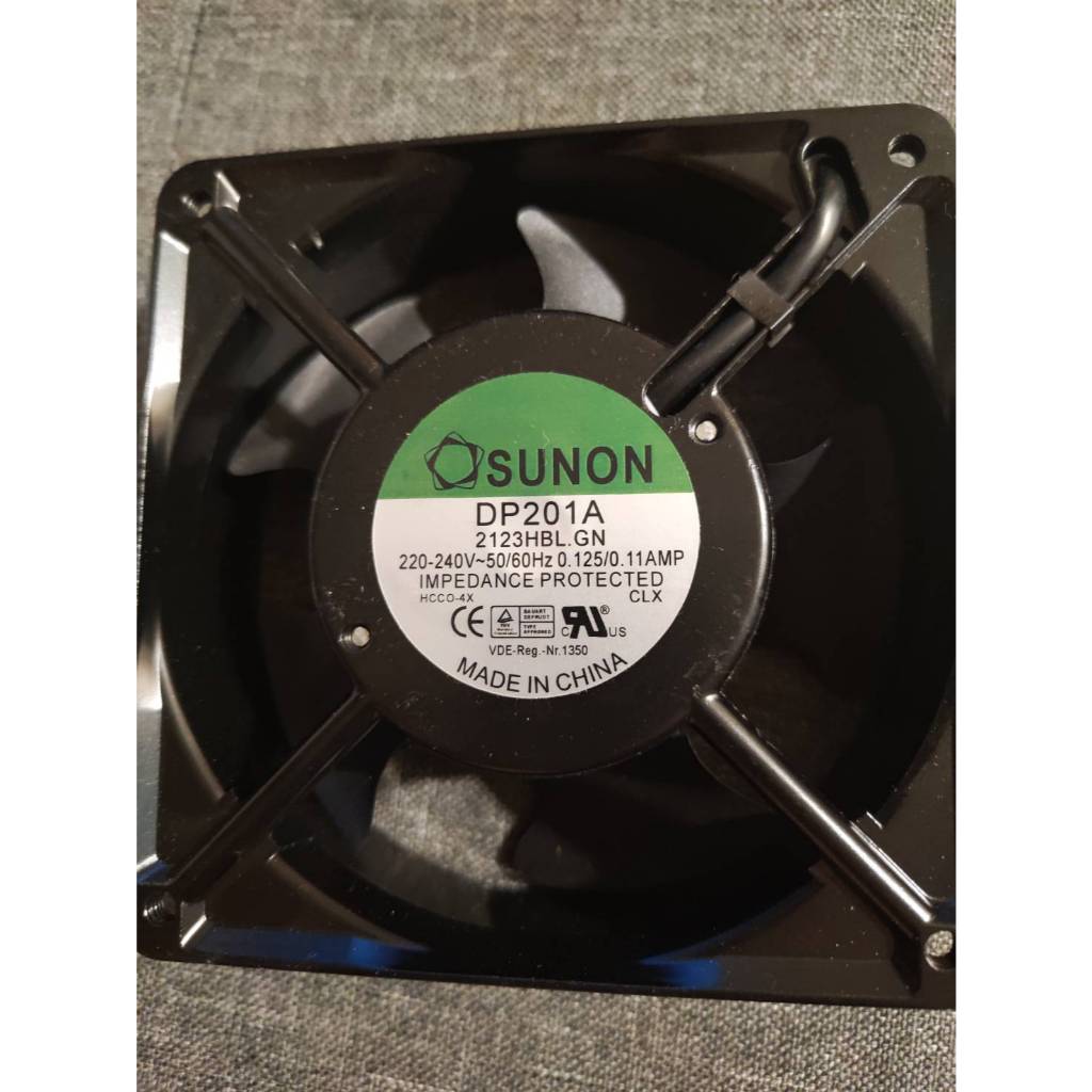 SUNON建準 AC散熱風扇120mm DP201A-2123HBL.GN 220VAC/插線式 全新未用 | 蝦皮購物