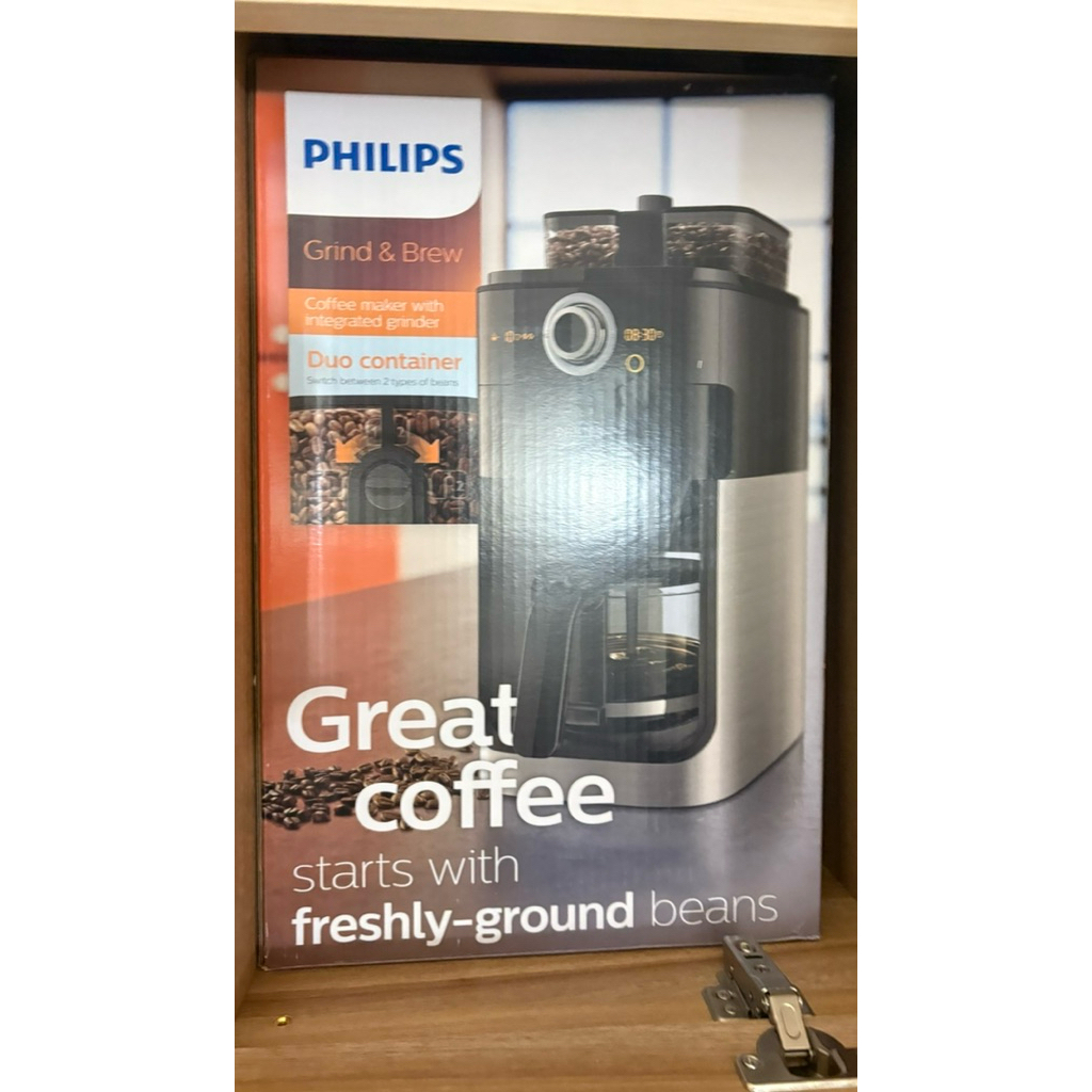 （僅用2次）PHILIPS飛利浦 HD7762 雙豆槽全自動咖啡機 內附永久濾網 | 蝦皮購物