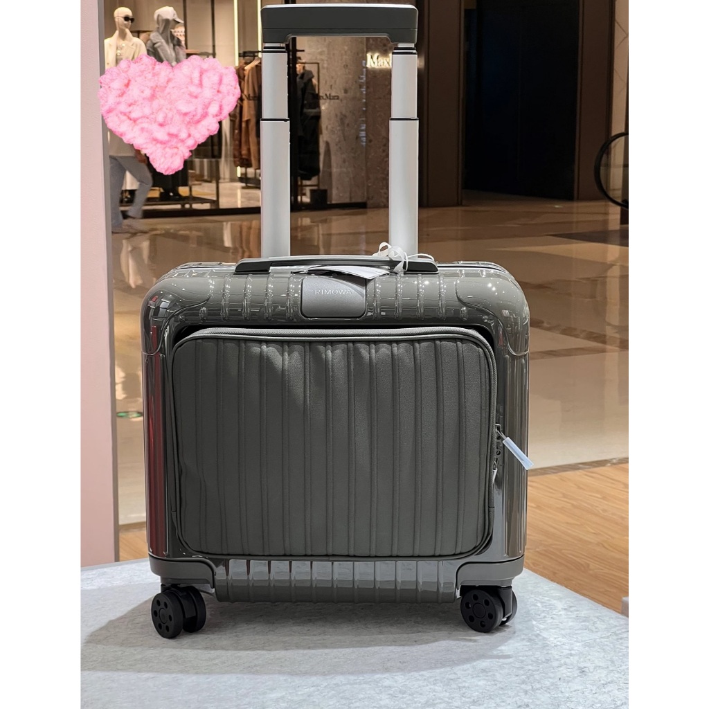 99成新 RIMOWA Essential Sleeve Compact 灰色 機長箱 登機箱 84240831 | 蝦皮購物
