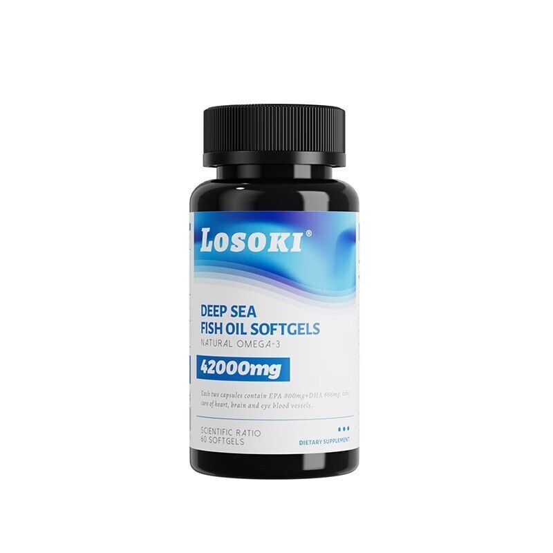 熱銷美國 Losoki 樂斯可 深海魚油軟膠囊 高含量Omega-3 60粒/瓶 - | 蝦皮購物