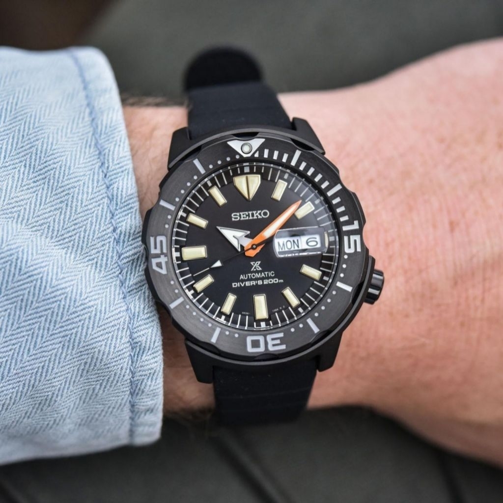 SEIKO 精工 PROSPEX 夜潛MONSTER 限量潛水機械錶(SRPH13K1 )-SK010 | 蝦皮購物