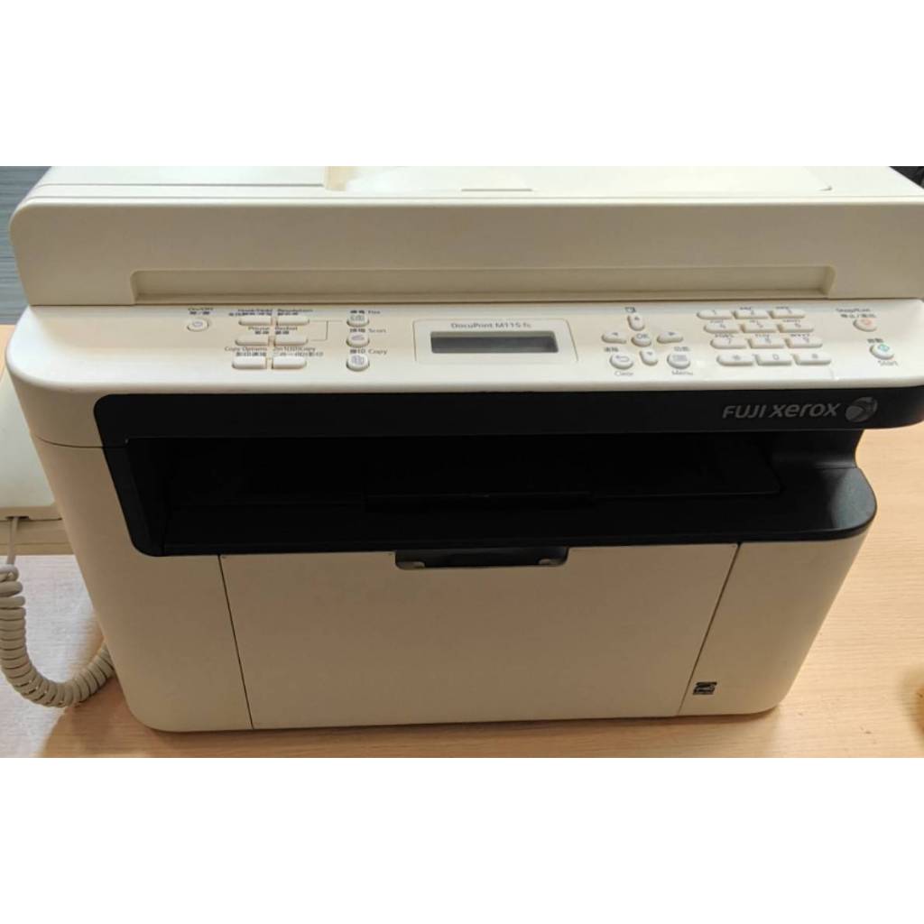 FUJI xerox DocuPrint M115 fs 二手 富士 傳真印表機 | 蝦皮購物