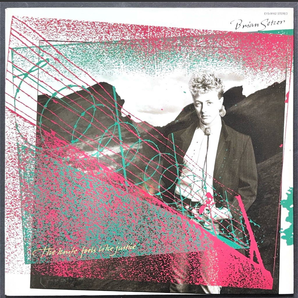 Brian Setzer / The Knife Feels Like Justice 日盤 1986 | 蝦皮購物
