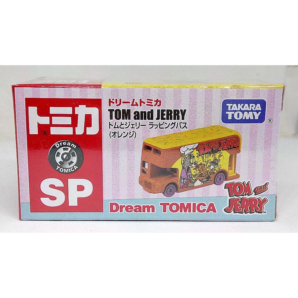 TOMY TOMICA SP TOM and JERRY 湯姆貓與傑利鼠 橘 倫敦巴士 巴士 BUS | 蝦皮購物