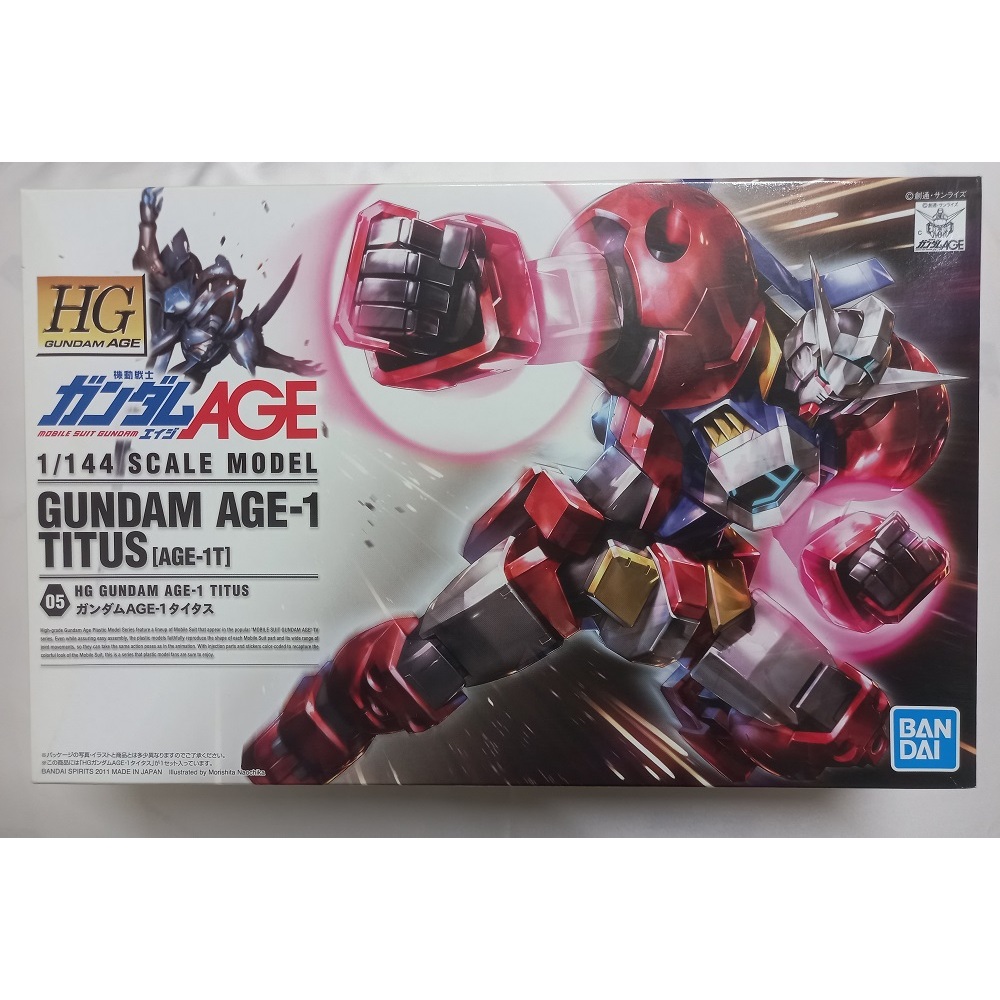 萬代 鋼彈AGE HG 1/144 AGE-1 Titus 重擊型 泰坦型 | 蝦皮購物