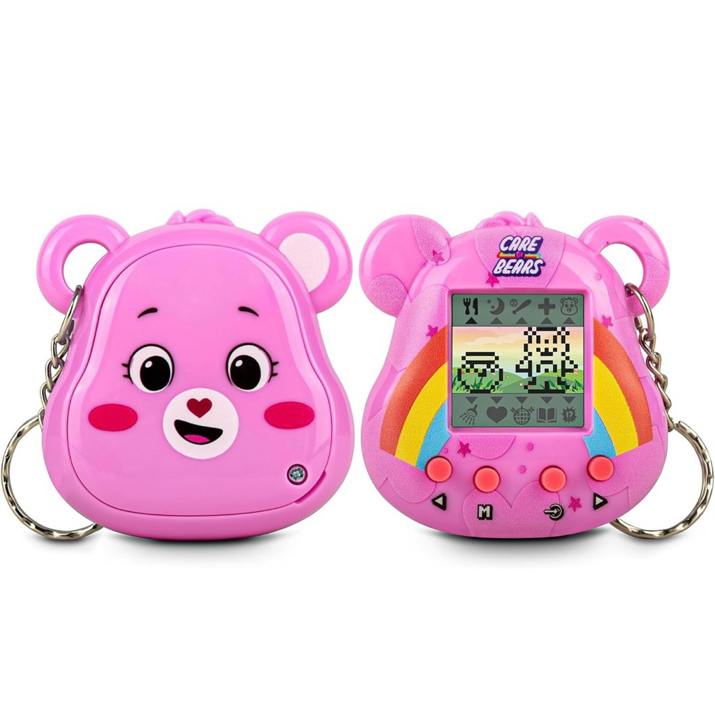 Care Bears 數位寵物 - Cheer Bear Nano Pet 附護理功能,1.4 英吋(約 3.6 公分) | 蝦皮購物