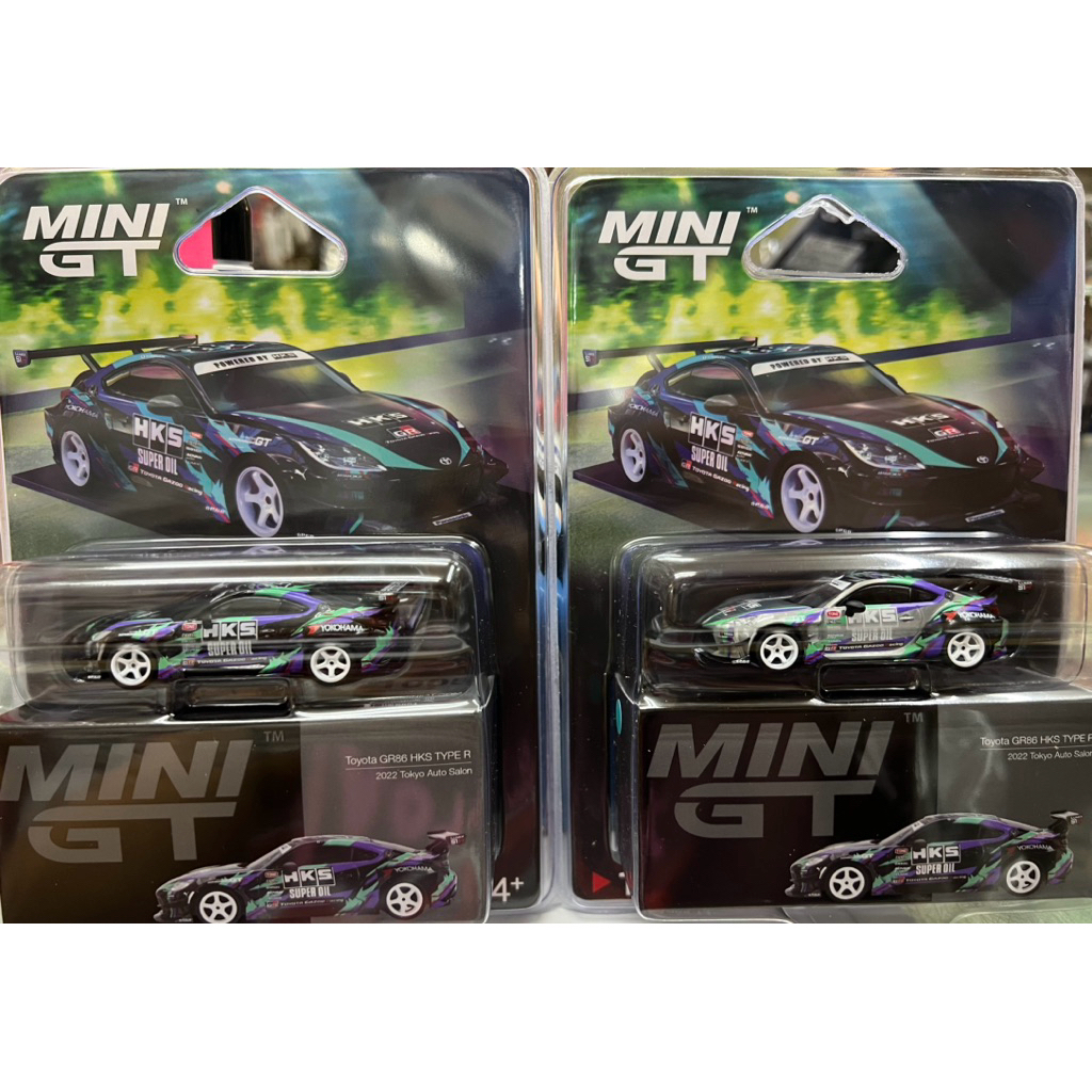 =天星王號= MINI GT #1005 Toyota GR86 HKS TYPE R 2022 東京改裝車展 | 蝦皮購物