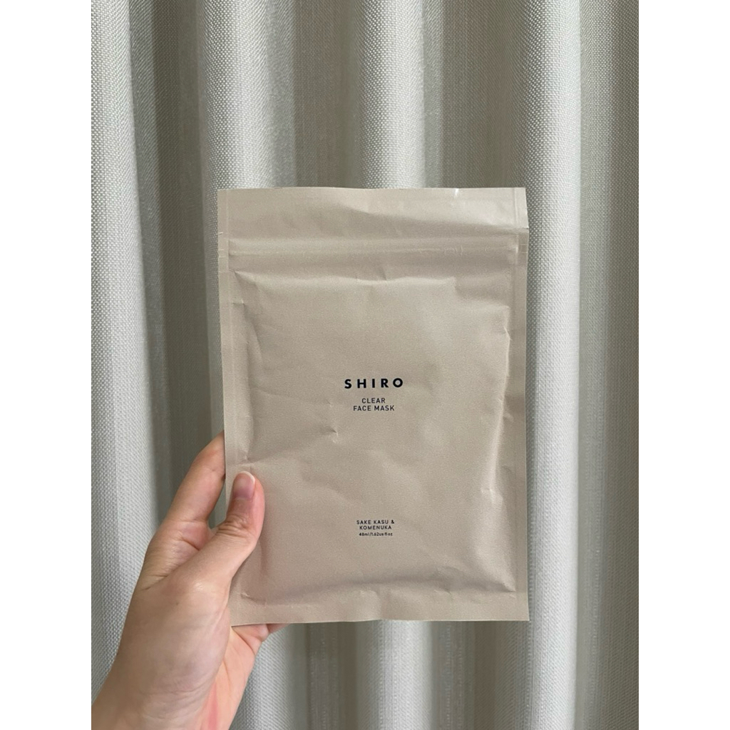 全新SHIRO 酒粕米糠面膜 SAKE KASU & KOMENUKA FACE MASK | 蝦皮購物
