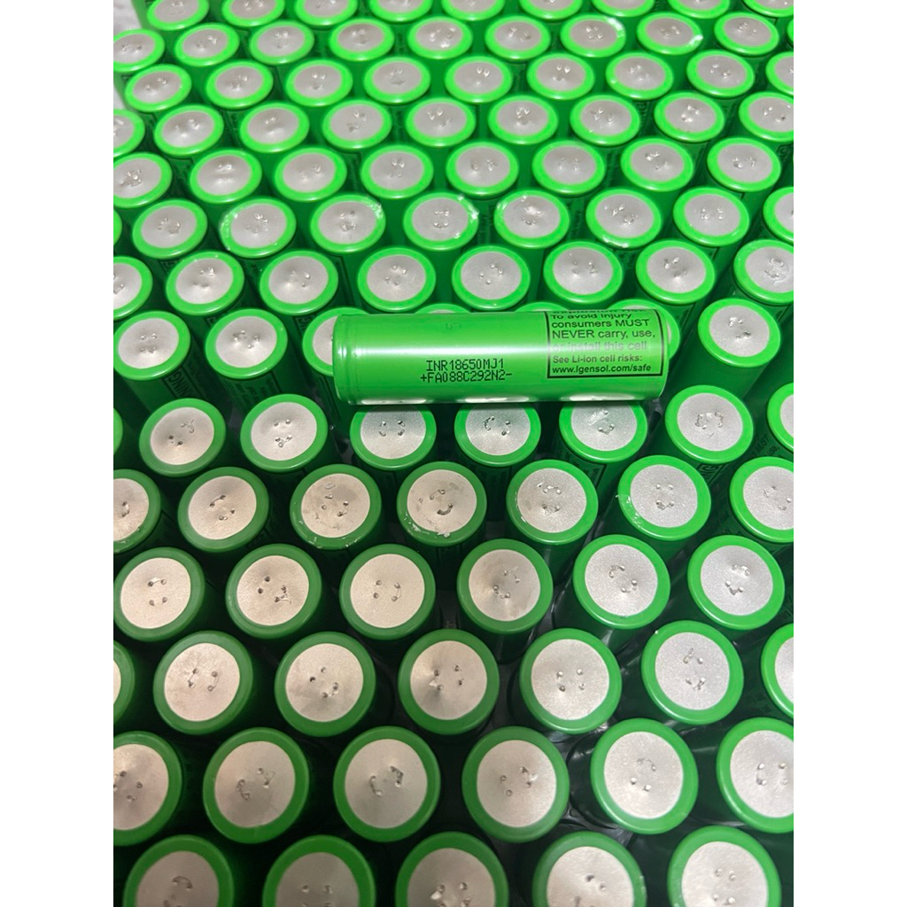 LG 18650 MJ1 3500mAh 10A A規拆機品極新 | 蝦皮購物