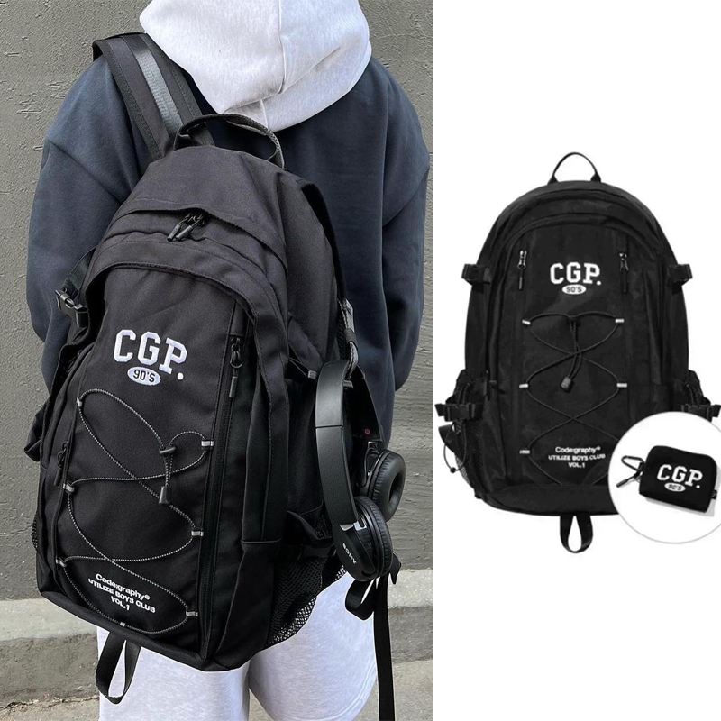 隔日到貨 CODEGRAPHY CGP後背包 大容量雙肩包 Hoshi同款 背包 筆電包 減壓包 男女款 韓國背包 | 蝦皮購物