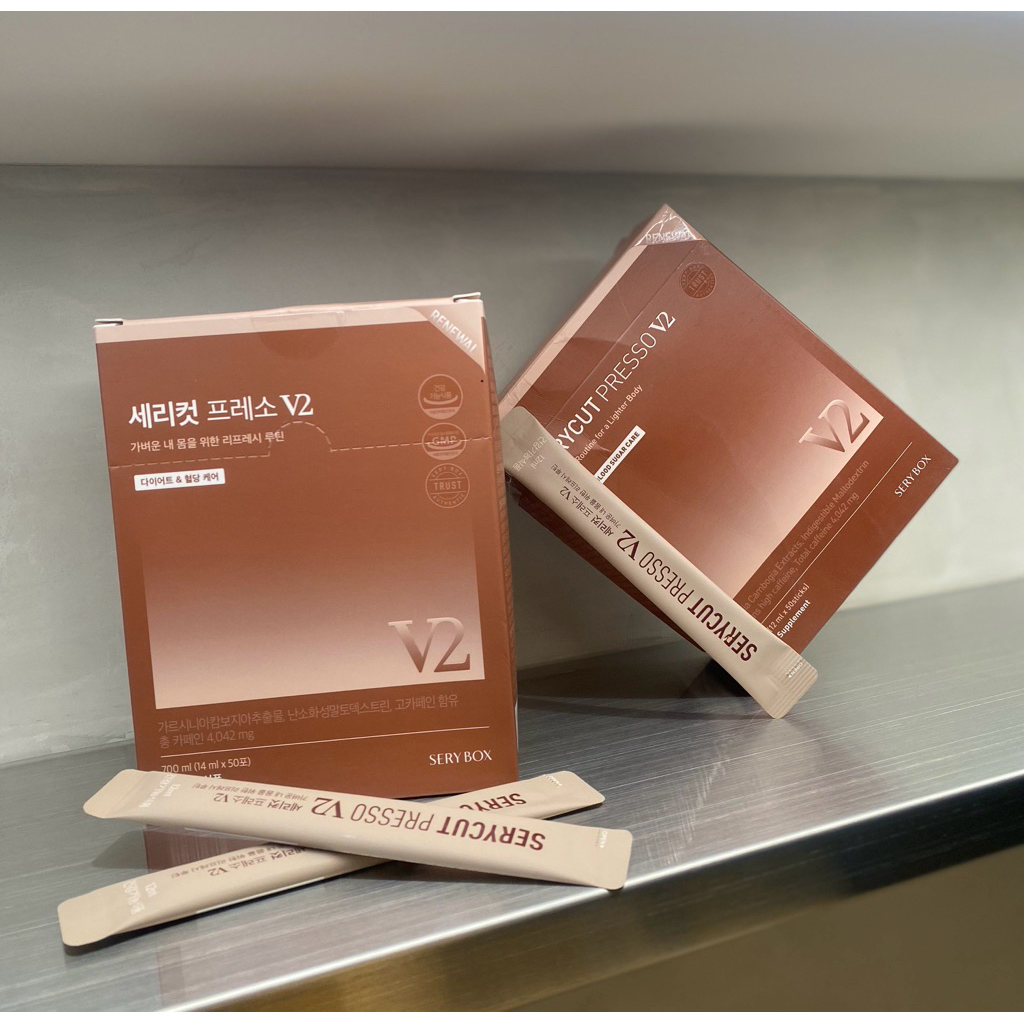 【現貨】Mumu select 。SERYBOX 藤黃果咖啡 V2 50入／14ml 液態包裝 小包裝販售 | 蝦皮購物