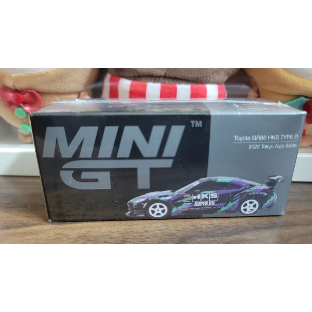 現貨 MINI GT 1005 Toyota GR86 HKS 合金模型車 | 蝦皮購物
