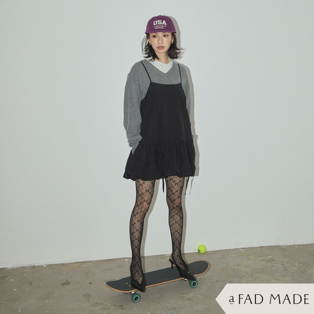 AFAD MADE-吊帶花苞短洋裝【21030072】 | 蝦皮購物