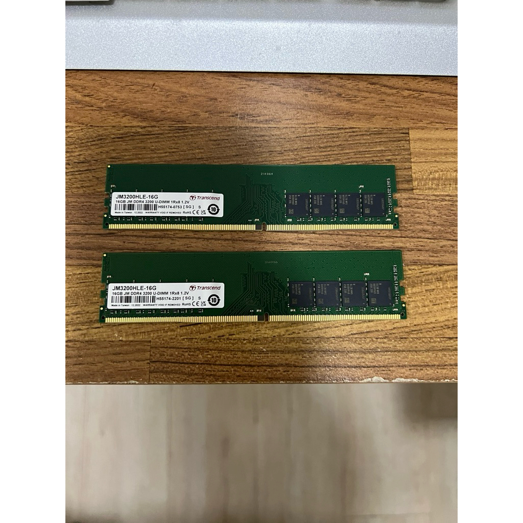 Transcend 創見 16GB JetRam DDR4 3200 桌上型記憶體 (JM3200HLE-16G) | 蝦皮購物