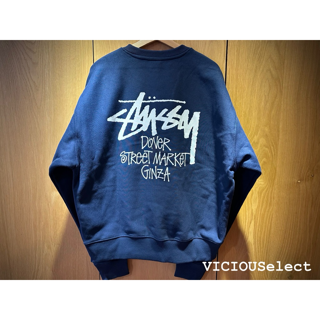 全新現貨 Stussy x Dover Street Market Ginza DSM 銀座限定 大學T 衛衣 棉T | 蝦皮購物