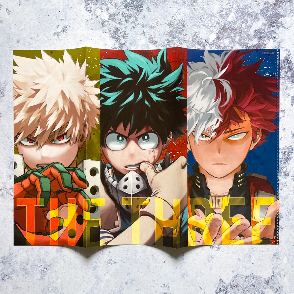 ｜現貨｜我的英雄學院MHA GIGA 2021 autumn/附錄海報/咒術迴戰/虎杖/必看說明//爆豪/綠谷/轟/ | 蝦皮購物