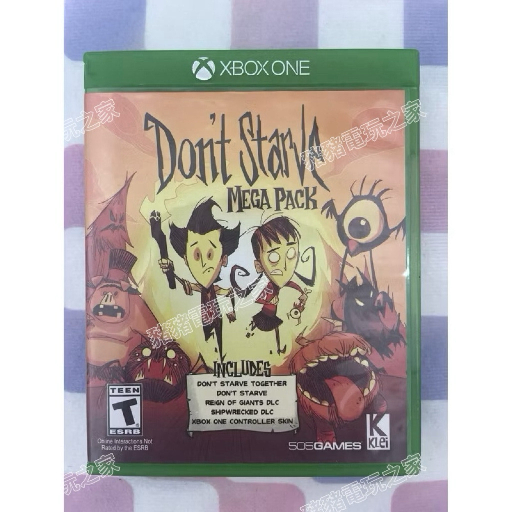 XBOX ONE 飢荒 英文版 中文 Don’t Starve: Mega Pack 二手 遊戲片 光碟 | 蝦皮購物