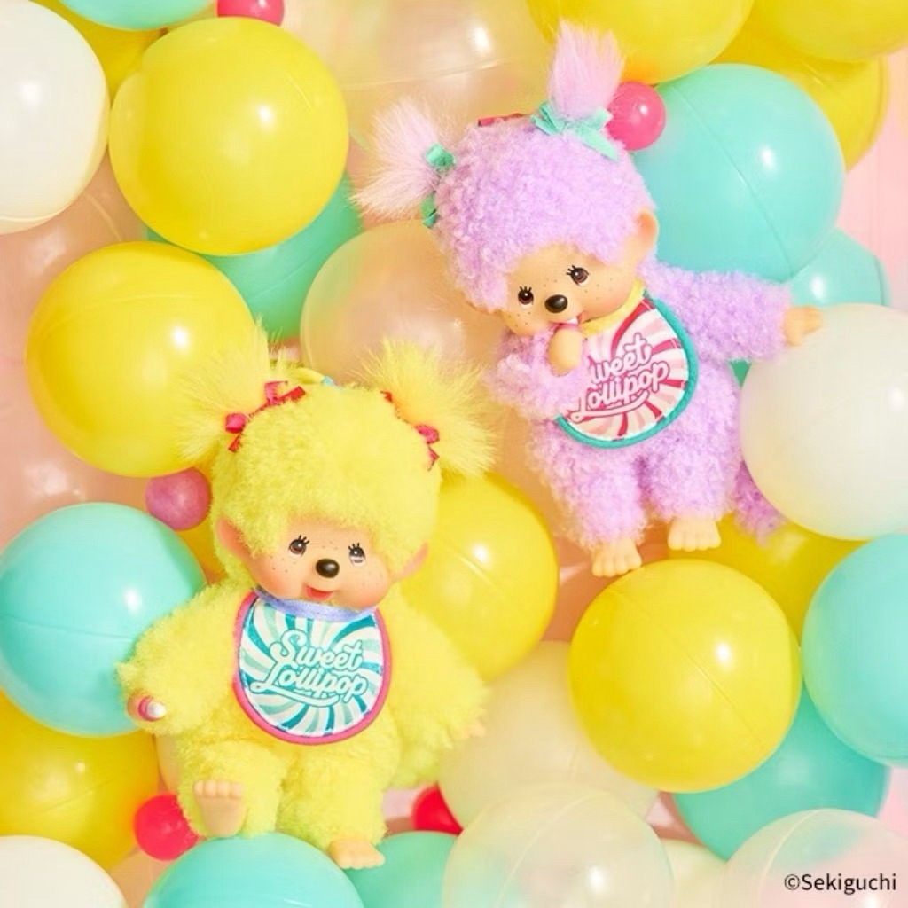 日本🇯🇵Monchhichi 夢奇奇lisa同款雙馬尾棒棒糖系列吊飾（現貨 | 蝦皮購物