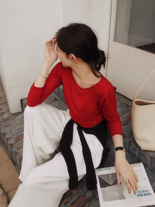 hayray ｜現貨, 杏♥ +預購 萬能基礎天絲羊毛T 25FW【copiner】sep 漂亮歐膩 | 蝦皮購物