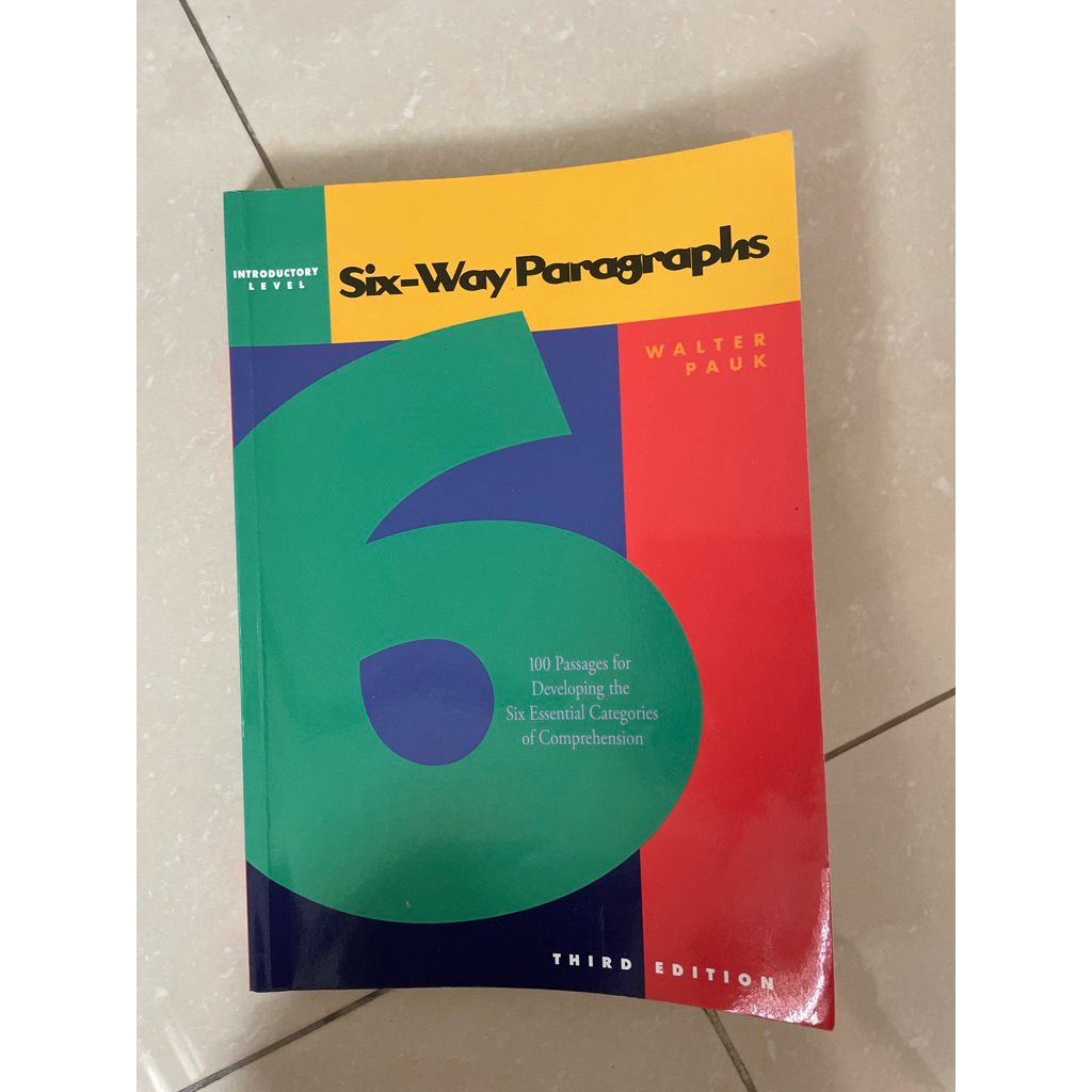six way paragraphs（3rd edition) | 蝦皮購物