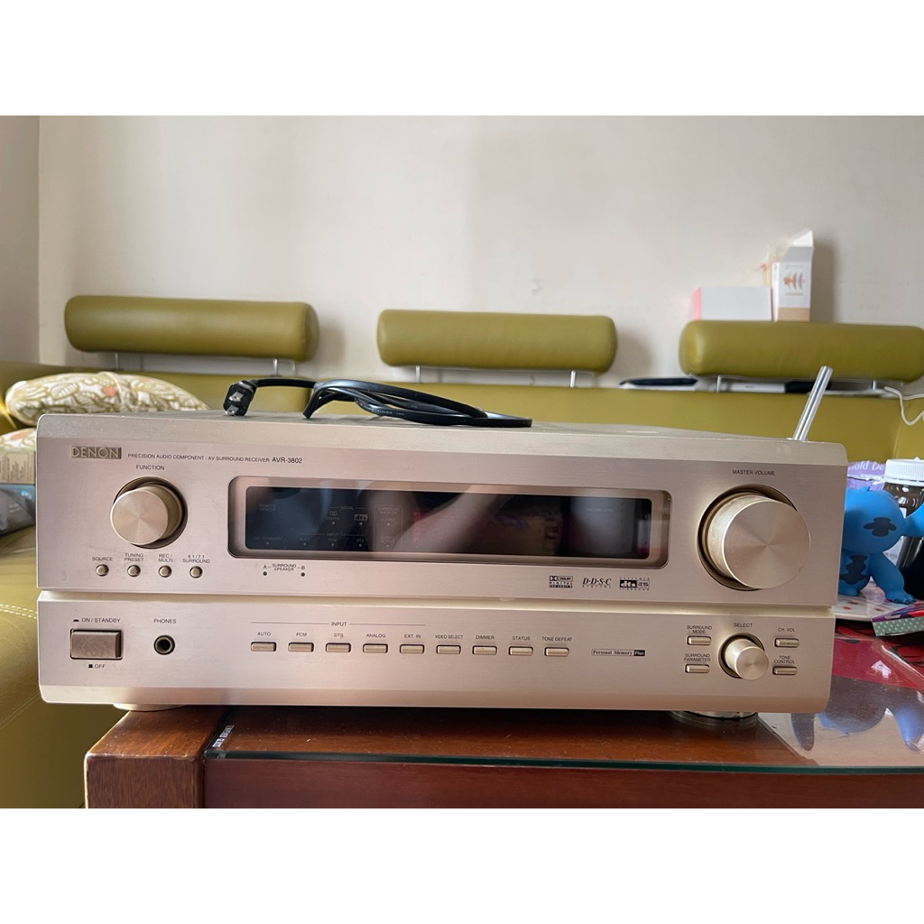 DENON AVR-3802 7.1 聲道 AV 擴大機 二手（附遙控器） | 蝦皮購物