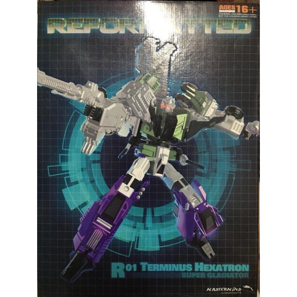 變形金剛 第三方MMC R-01 Hexatron 六面獸 忍者參謀 sixshot 夏特 | 蝦皮購物