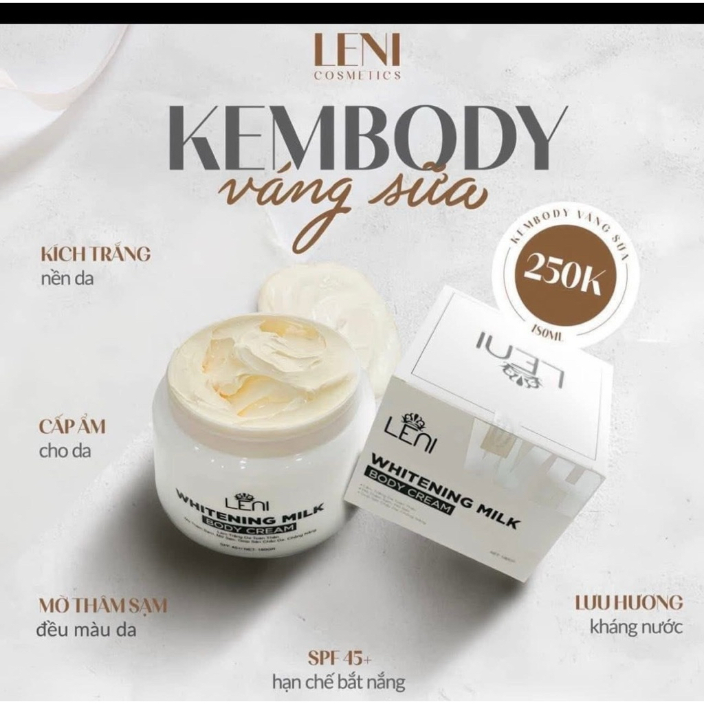Kem Body Ván Sữa Leni Hàn Quốc | 蝦皮購物