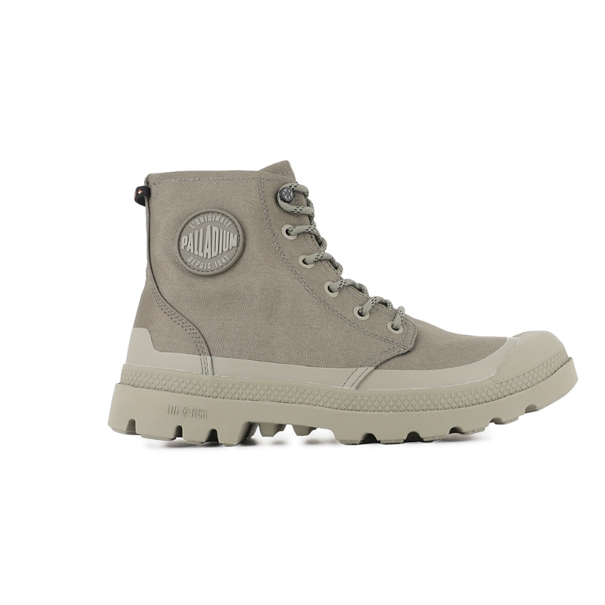 PALLADIUM PAMPA RCYCL LT+ WP+ ZIP 橘標 防水靴 休閒鞋 男女 軍綠 74066377 | 蝦皮購物