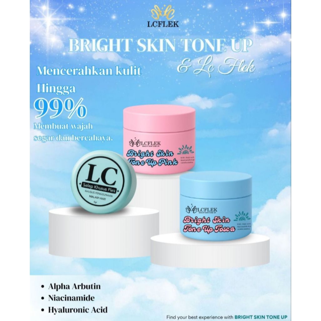 LC Cream Bright Tone Up Sunscreen SPF 35+ | 蝦皮購物