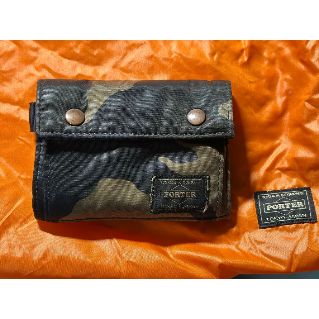 PORTER / COUNTER SHADE WALLET 迷彩 短夾 錢包 日本製 日本國內原廠正品 | 蝦皮購物