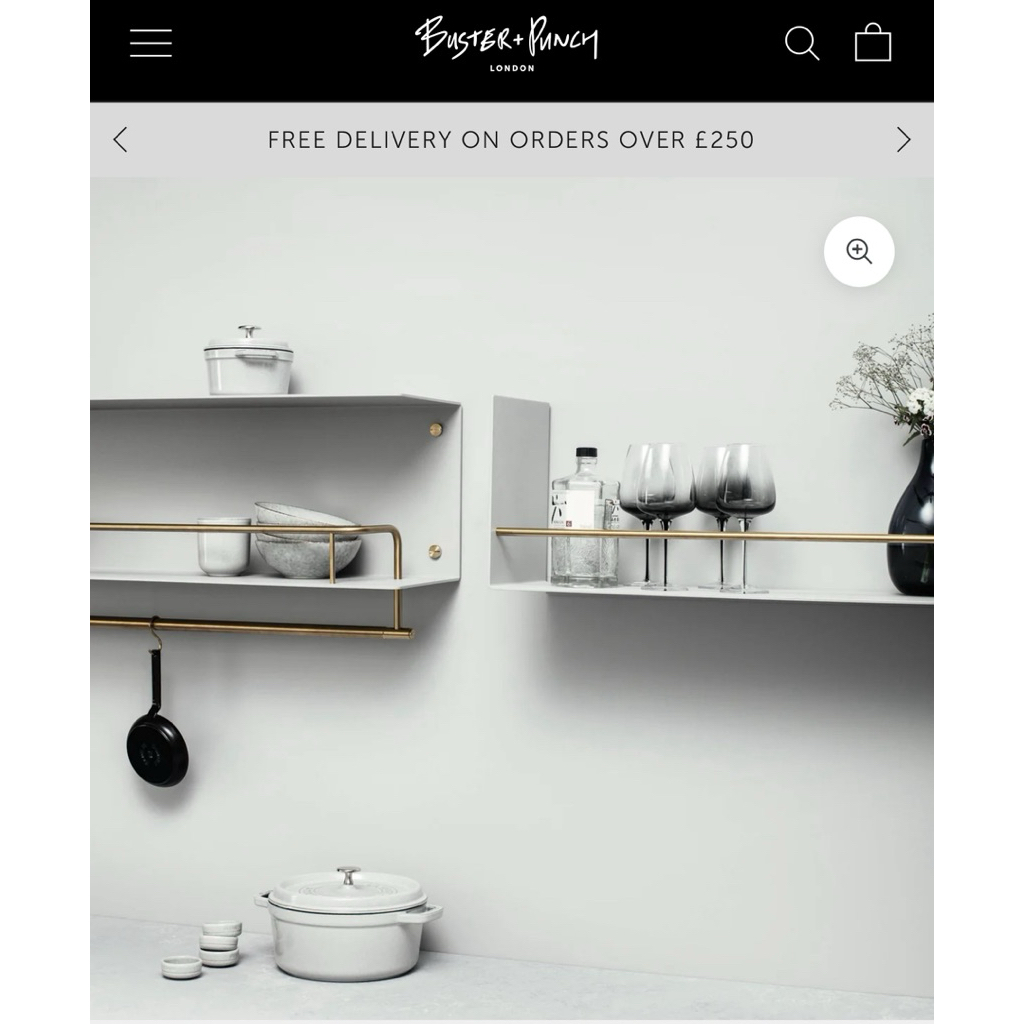 Buster + Punch(KITCHEN SHELF / GIRDER / STONE) | 蝦皮購物
