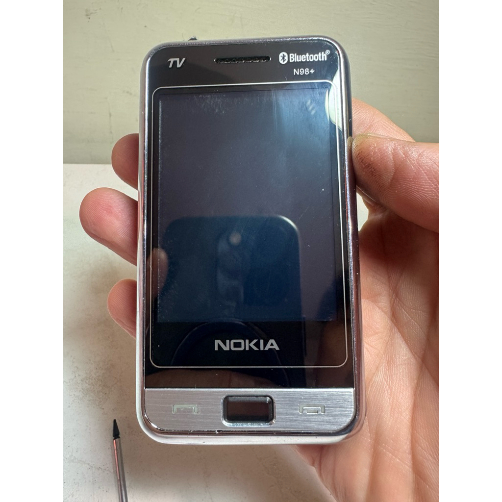 早期 Nokia N98+ TV 雙卡 觸控 手機 收藏 壞舊 零件品 | 蝦皮購物