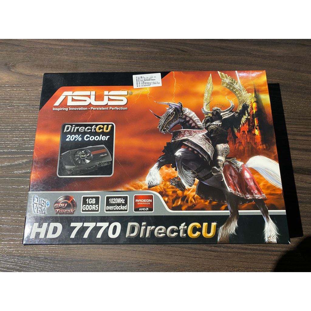 ASUS 華碩 HD7770 1GB DDR5 V2 | 蝦皮購物