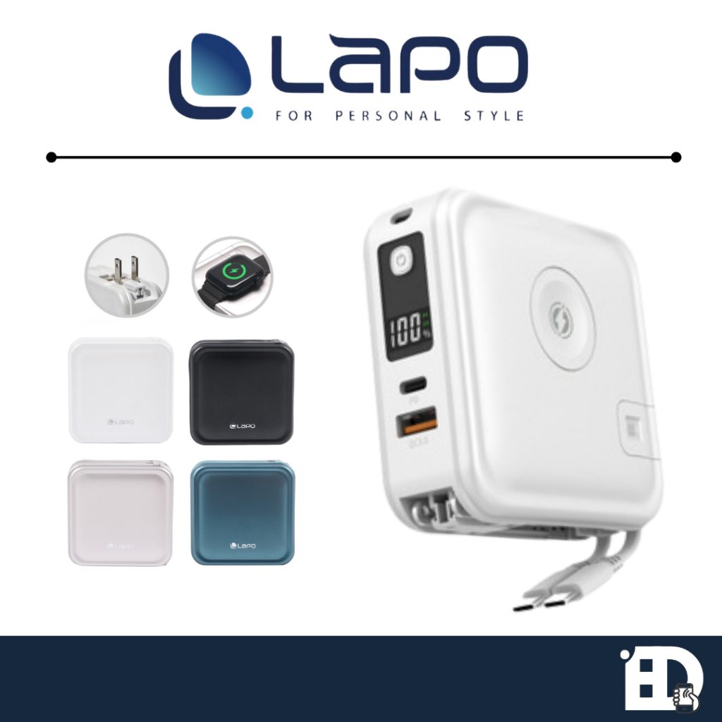 LaPO 3.5代 3代 八合一磁吸無線行動電源 快充 WT-08S WT-08 10050mAh 可登機 日本 韓國 | 蝦皮購物