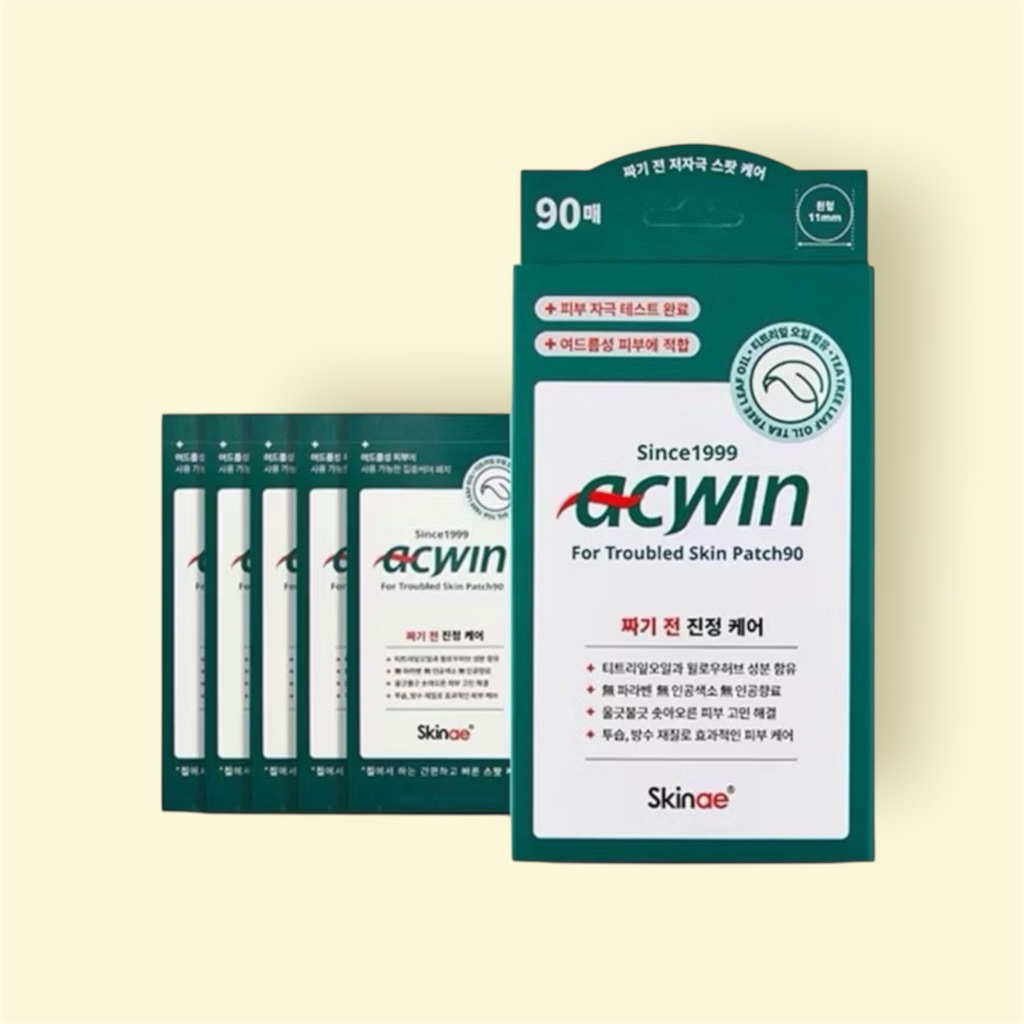 韓國 ACWIN 超薄隱形貼 90貼 | 蝦皮購物