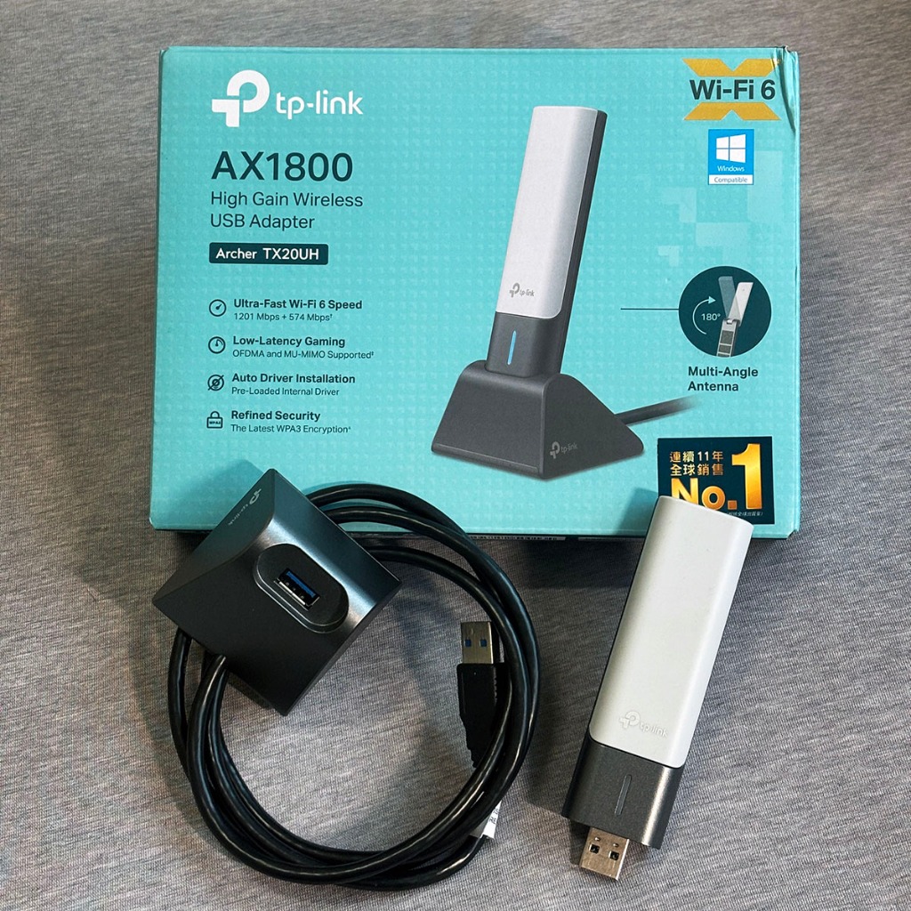 TP-Link Archer TX20UH AX1800 Wi-Fi 6 USB 高增益無線網卡 (台灣現貨 當天出貨) | 蝦皮購物