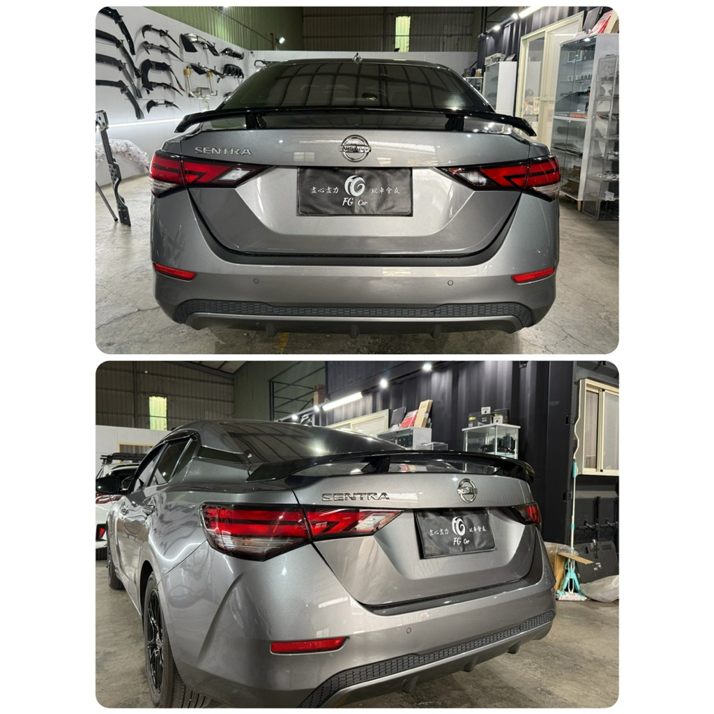 日產 NIssan Sentra B18 B18.5 特仕版尾翼 鴨尾 大尾翼 空力套件 尾翼 後擾流 改裝配件 | 蝦皮購物