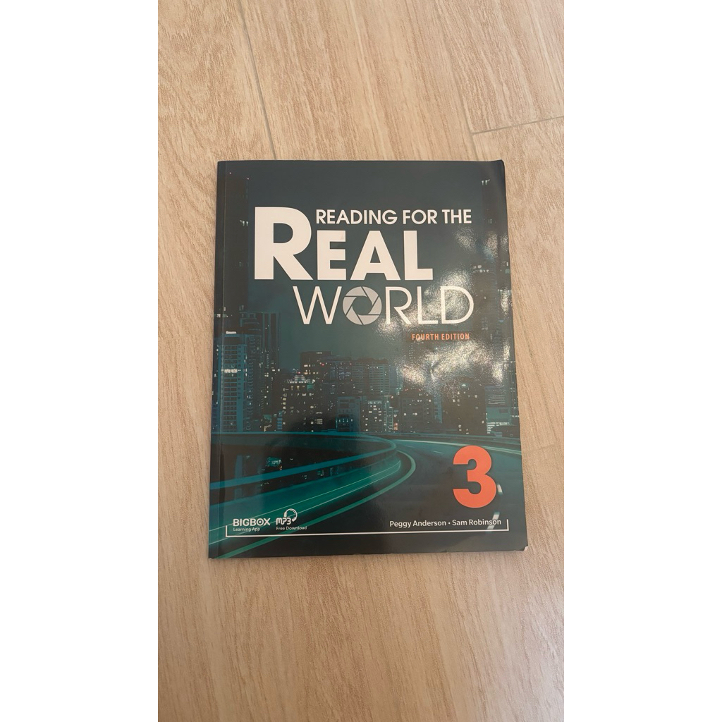 Reading for the real world 3 英文寫作用書 | 蝦皮購物