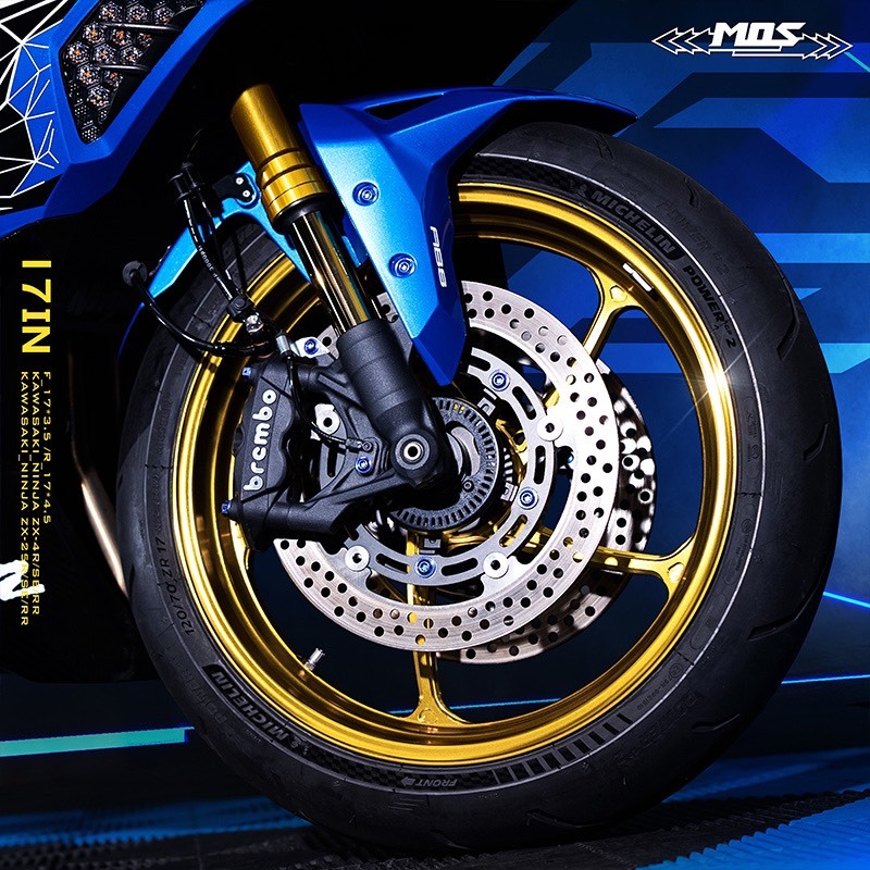 【泰格重車】Kawasaki ZX4RR 23~25 17吋 ZF05(4R) 五爪 鍛造輪框 ZX-4RR MOS | 蝦皮購物