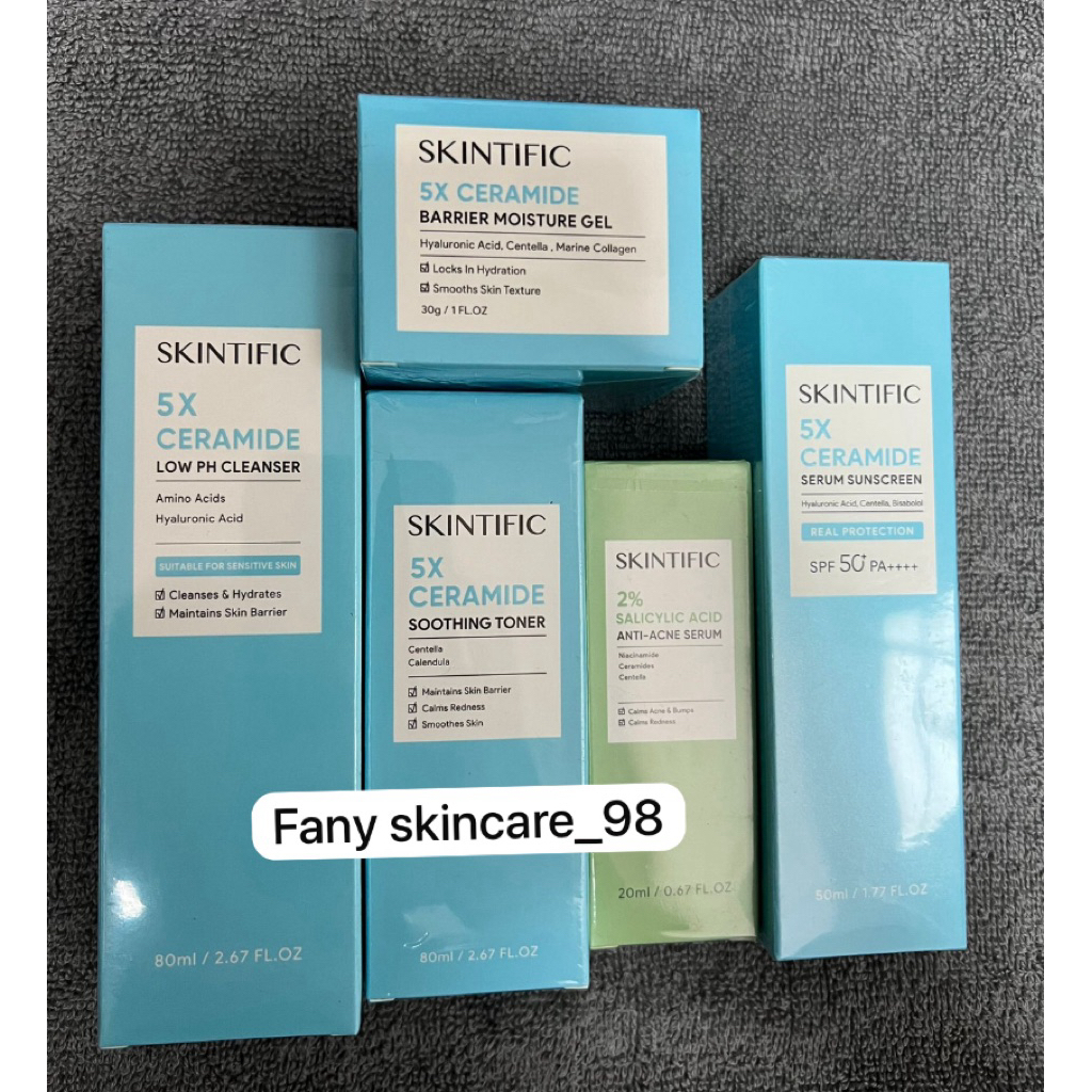ACNE SET 5Pcs By SKINTIFIC | 蝦皮購物