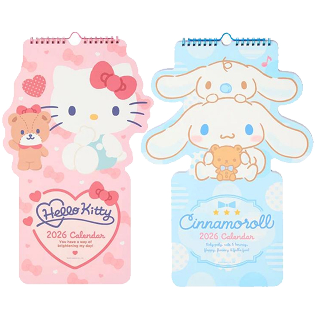 過生活IP訂購 三麗鷗 2026年 壁曆 掛曆 HelloKitty 大耳狗 11409 | 蝦皮購物