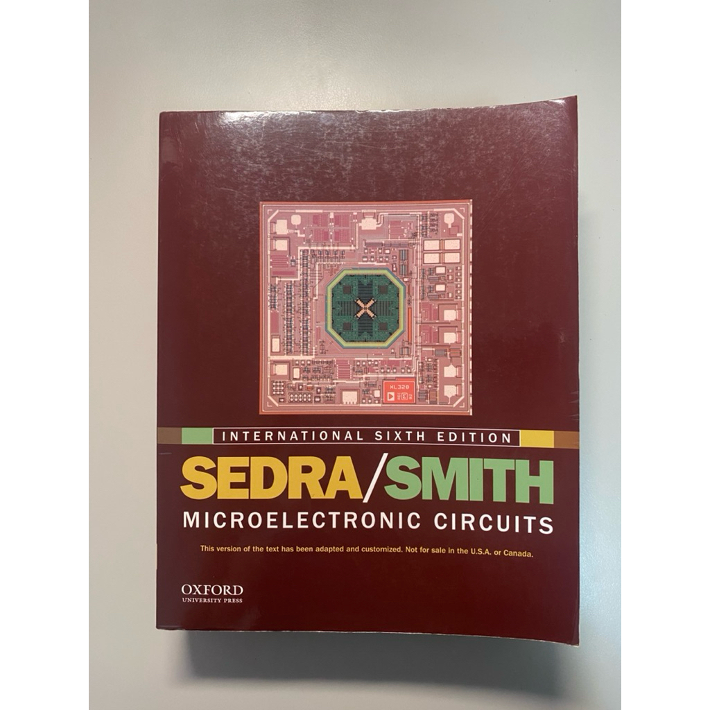 SEDRA/SMITH Microelectronic Circuits 6e | 蝦皮購物
