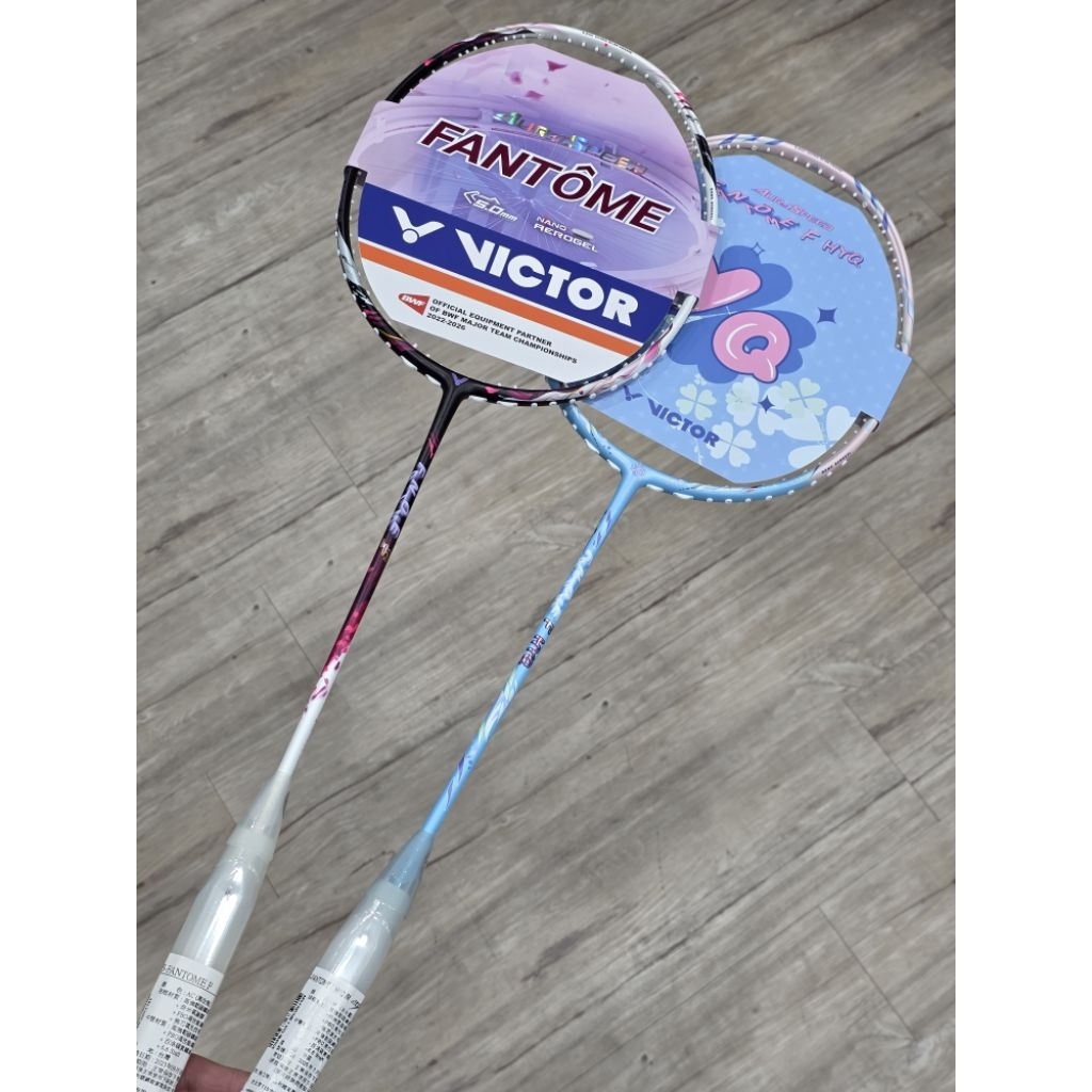 黃雅瓊！聯名【YVM羽球】VICTOR 勝利 羽球拍 AURASPEED 神速 ARS-FANTOME 影刃F HYQ | 蝦皮購物