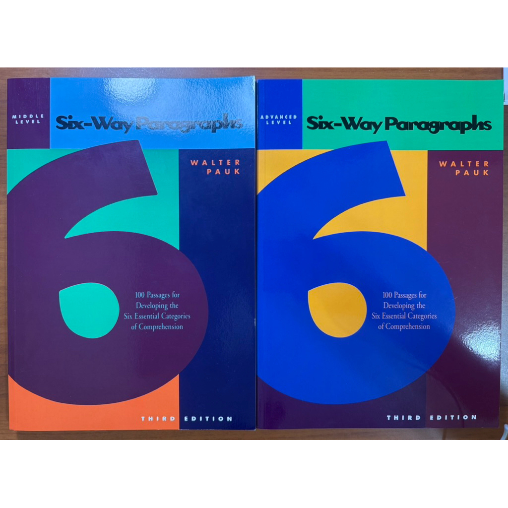Six-Way Paragraphs:middle level & advanced level（全新） | 蝦皮購物