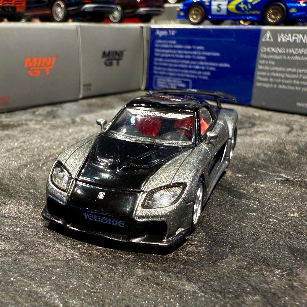 MINI GT Mazda RX7 VeilSide Fortune Grey 灰色 1057 韓 | 蝦皮購物
