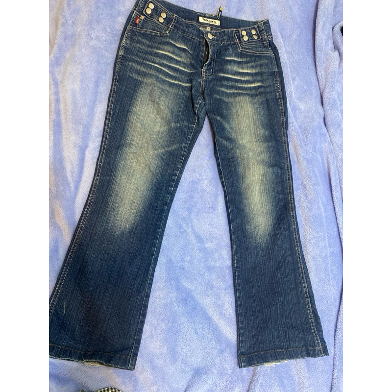 【快樂二手小舖】TMX JEANS女 微彈性牛仔褲 | 蝦皮購物