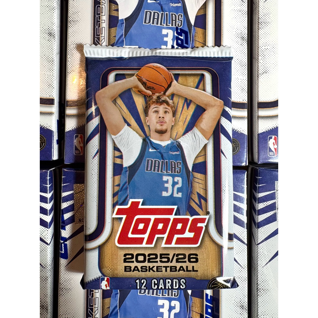 2025-26 NBA Topps Flagship value box 全新未拆卡包 | 蝦皮購物